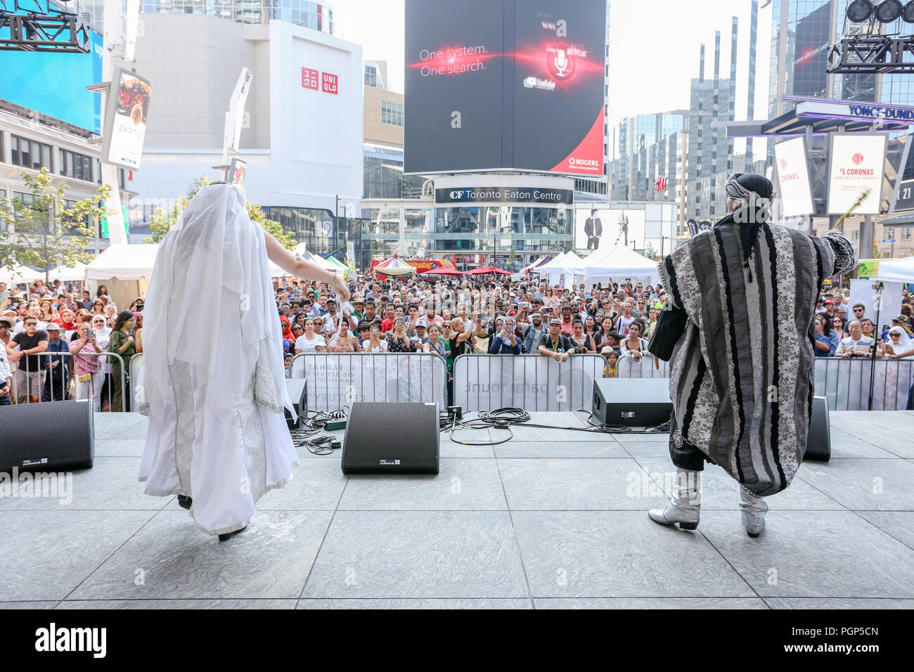 TORONTO, CANADA - AUGUST 4, 2018: TASTE OF THE MIDDLE EAST FESTIVAL ...