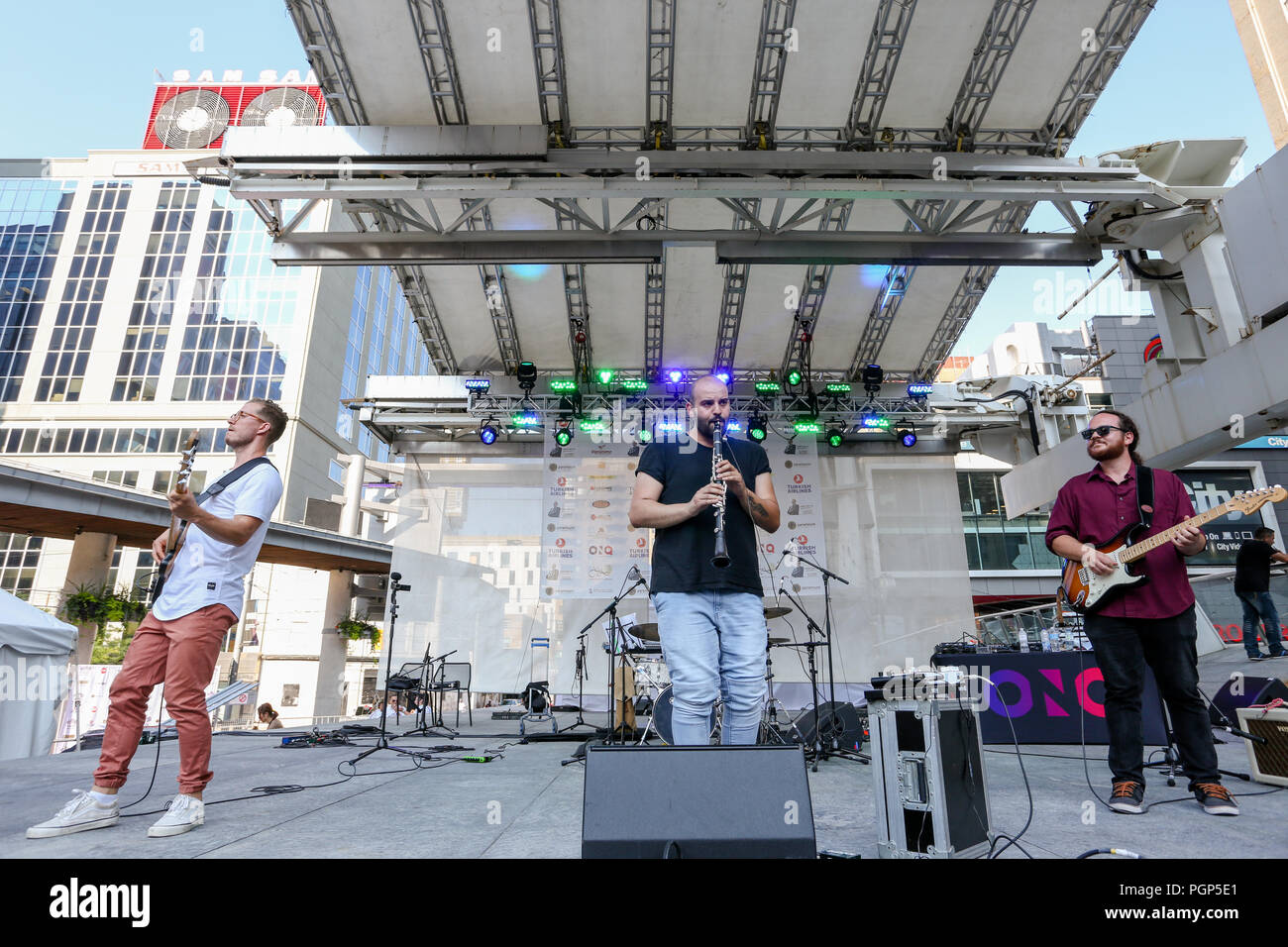 TORONTO, CANADA - AUGUST 4, 2018: TASTE OF THE MIDDLE EAST FESTIVAL ...