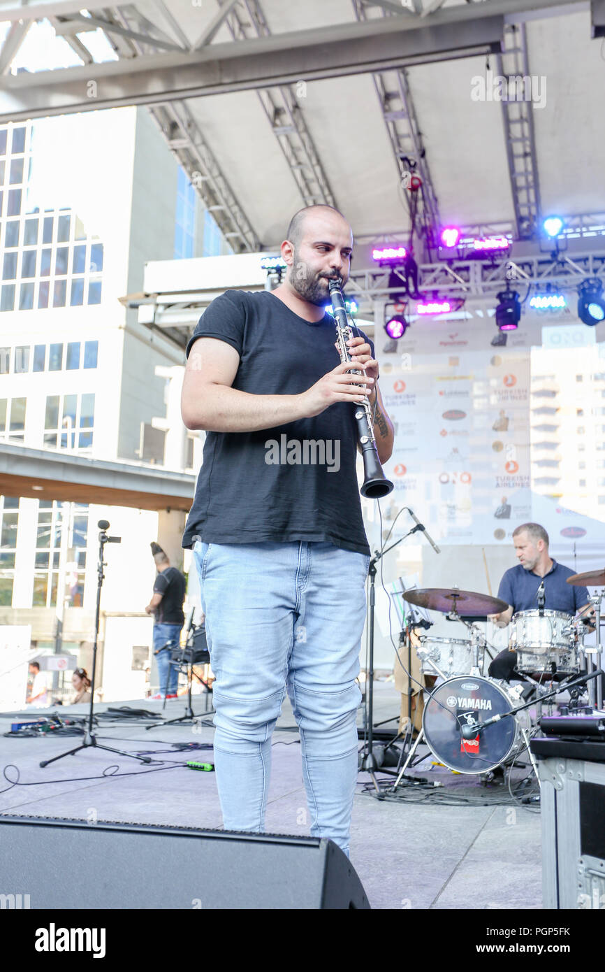 TORONTO, CANADA - AUGUST 4, 2018: TASTE OF THE MIDDLE EAST FESTIVAL ...