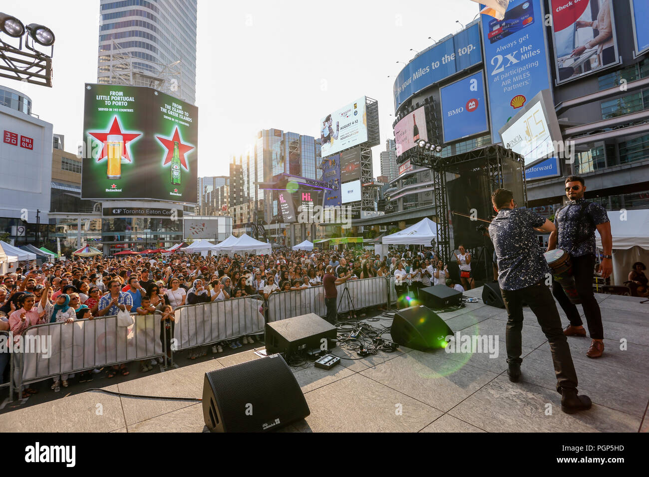 TORONTO, CANADA - AUGUST 4, 2018: TASTE OF THE MIDDLE EAST FESTIVAL ...