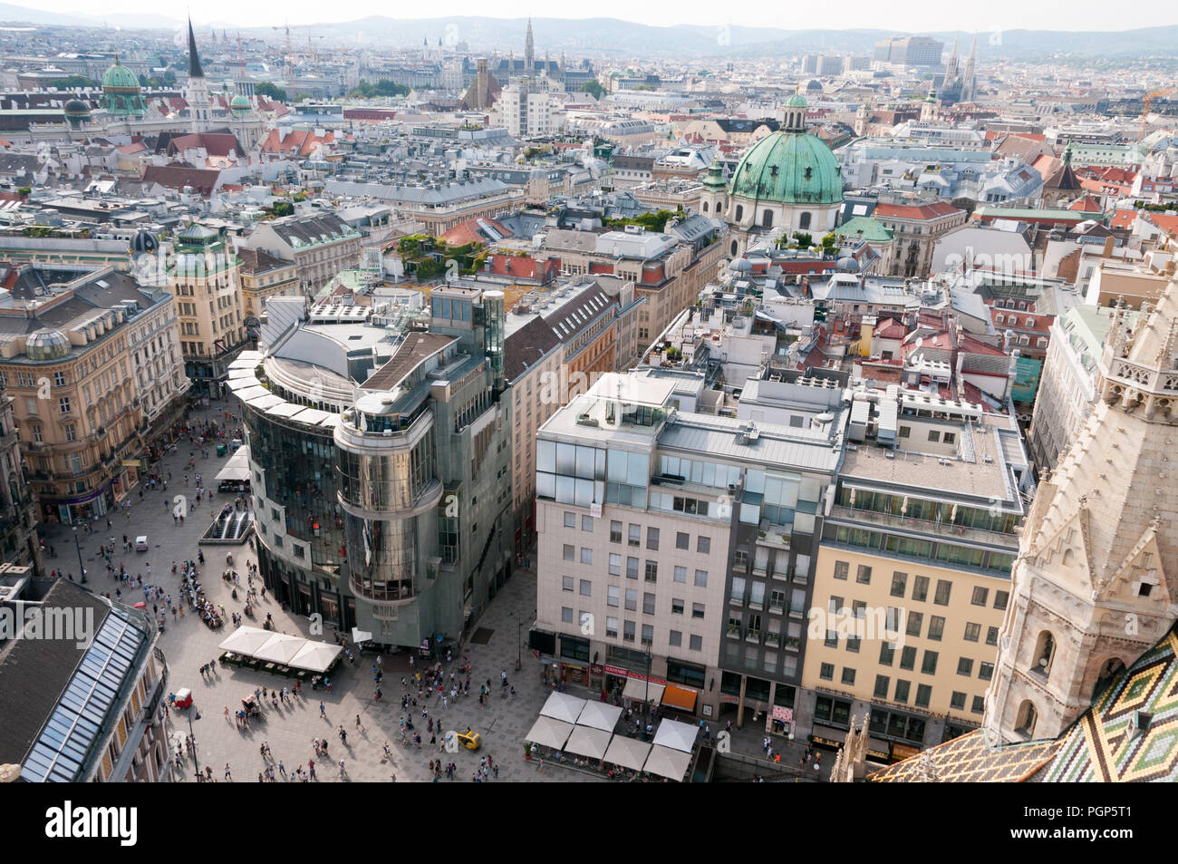 View of vienna city from the roof hi-res stock photography and images ...
