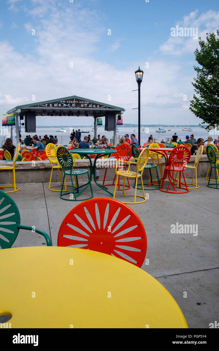 Union terrace madison hi-res stock photography and images - Alamy