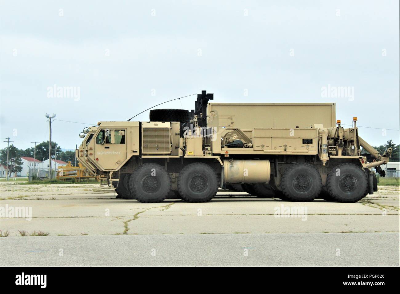 Vehicles used for the 86th Training Division's Combat Support Training ...