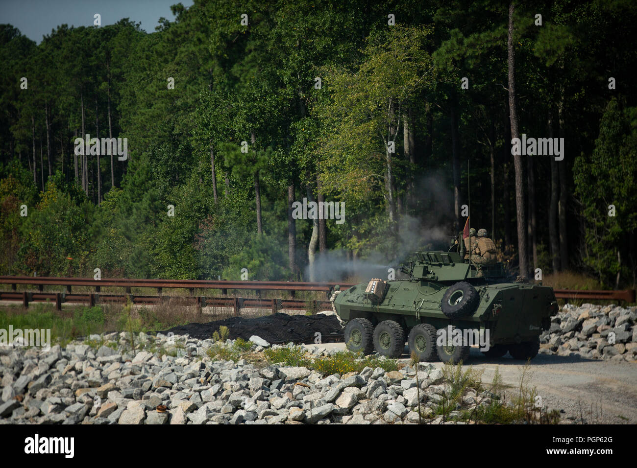 U.S. Marines with Company A., 2nd Light Armored Reconnaissance ...