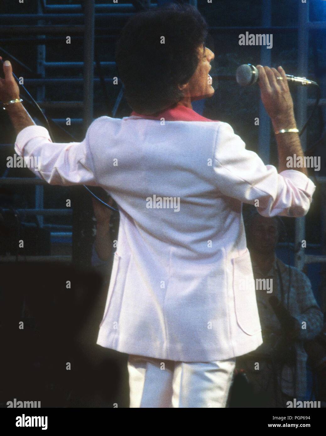 Frankie Valli 1978 Photo By Adam Scull/PHOTOlink.net Stock Photo - Alamy
