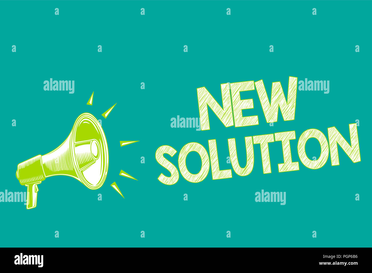 Text sign showing New Solution. Conceptual photo Modern Innovation ...