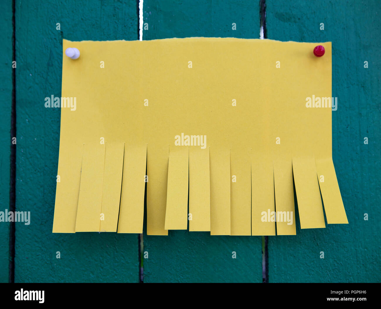 Tear off tabs hi-res stock photography and images - Alamy