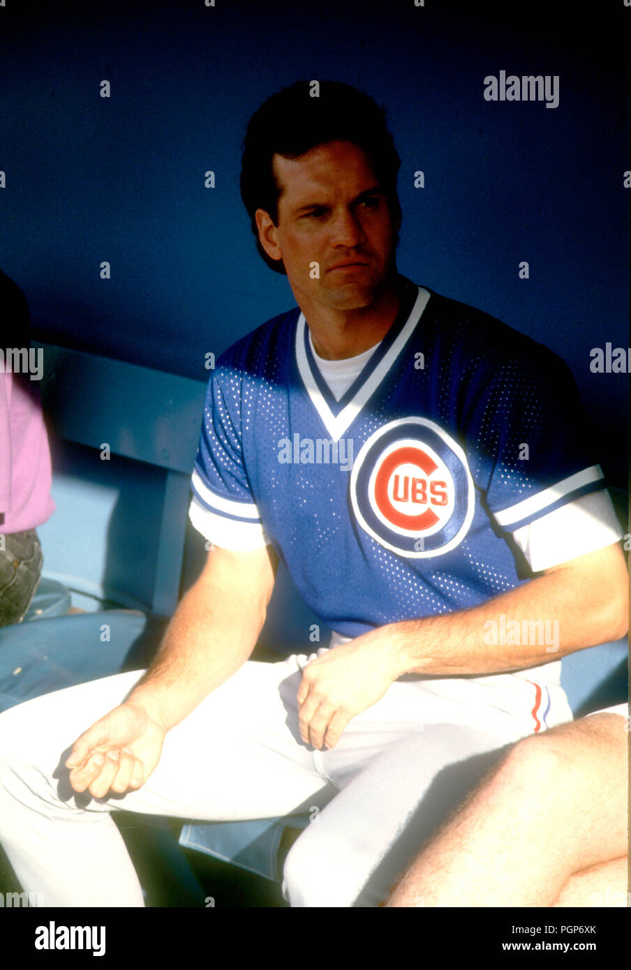 LOS ANGELES, CA - AUGUST 22: American baseball player Brett Butler ...