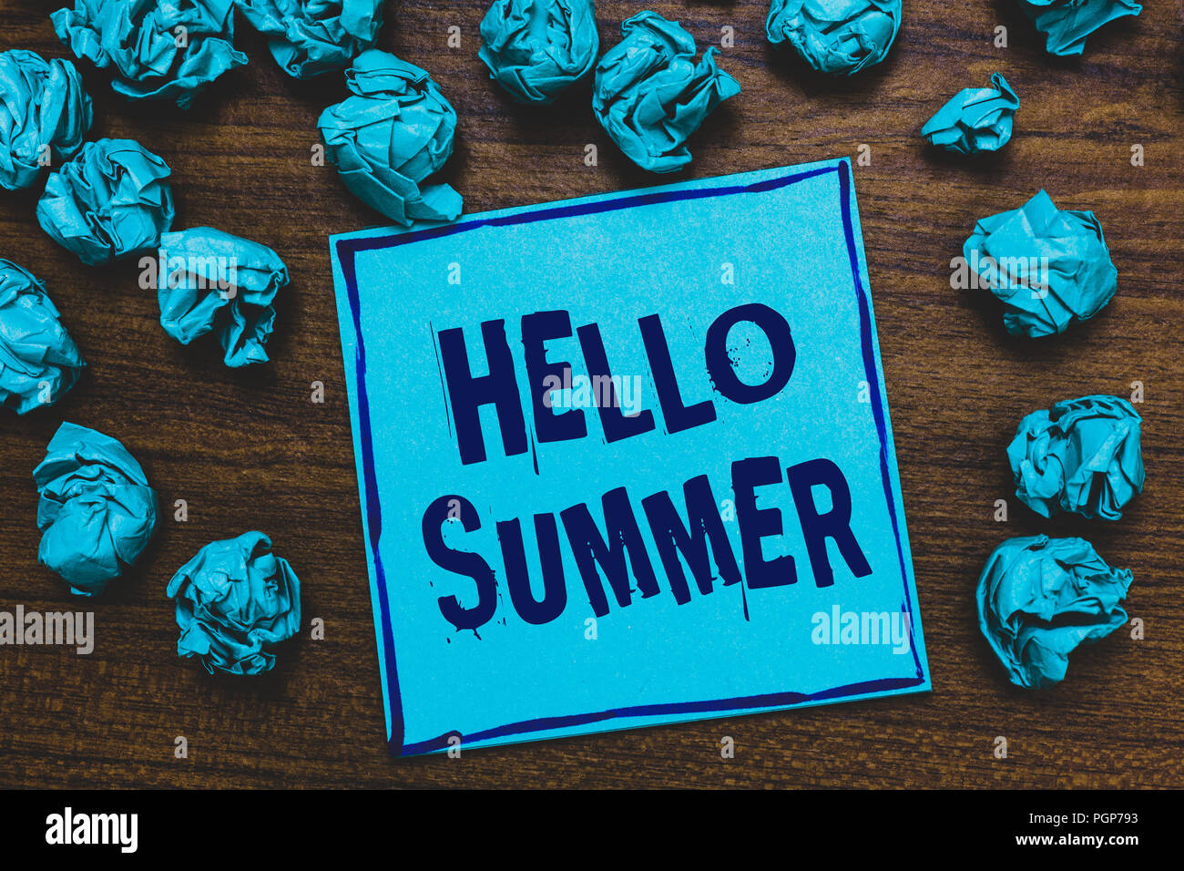Word writing text Hello Summer. Business concept for Welcoming the ...