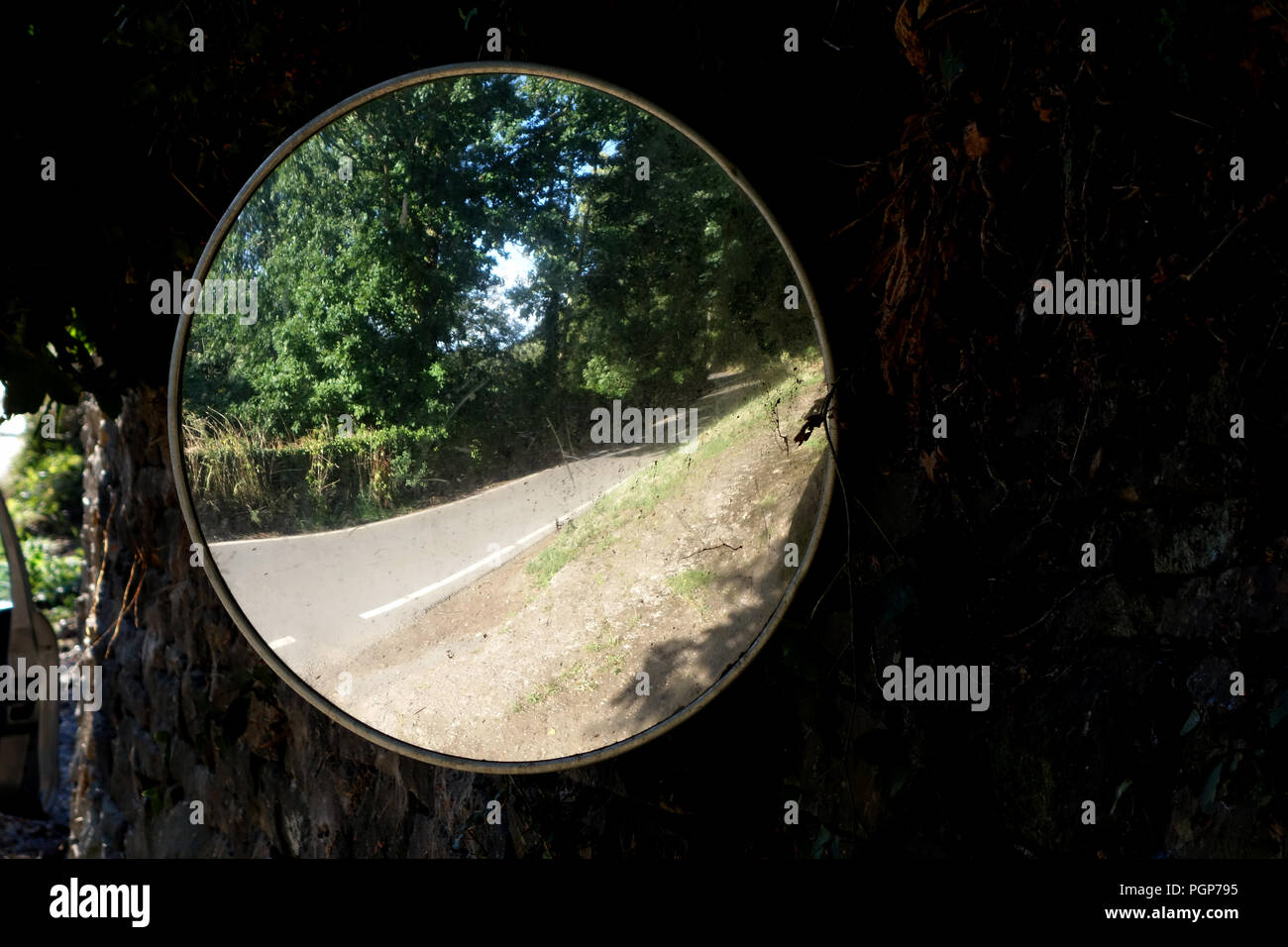 Circular convexed Blind Spot Mirror Provide maximum visibility at ...