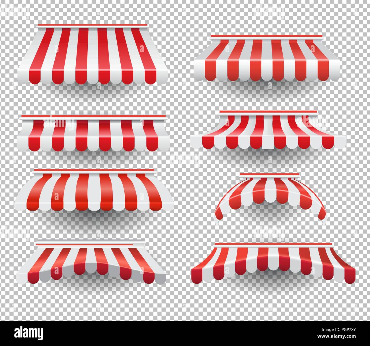 Awning tent set collection hi-res stock photography and images - Alamy