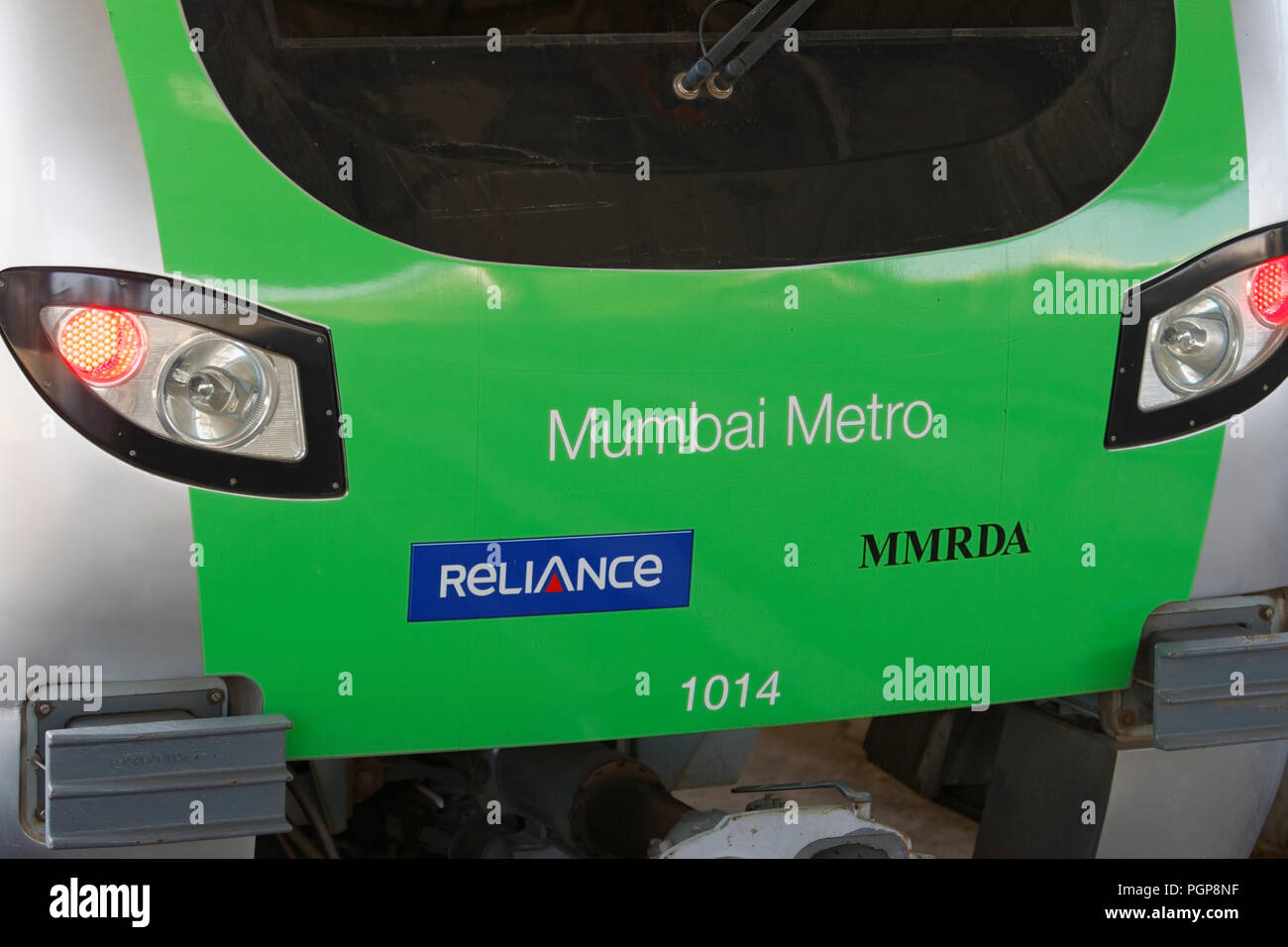 Mumbai Metro train interior and exterior. Comfortable, modern , fast ...