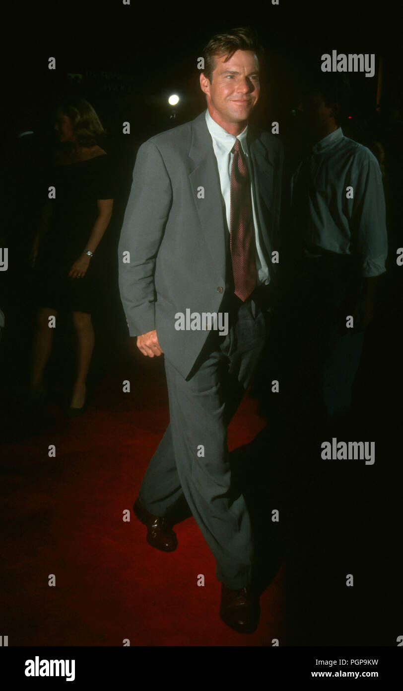 HOLLYWOOD, CA - AUGUST 25: Actor Dennis Quaid attends the premiere of ...