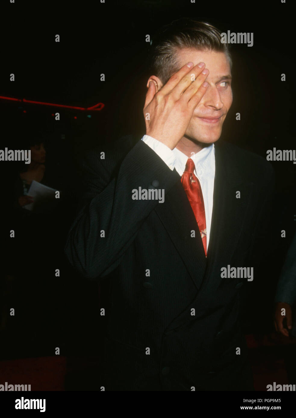 HOLLYWOOD, CA - AUGUST 25: Actor Crispin Glover attends the premiere of ...