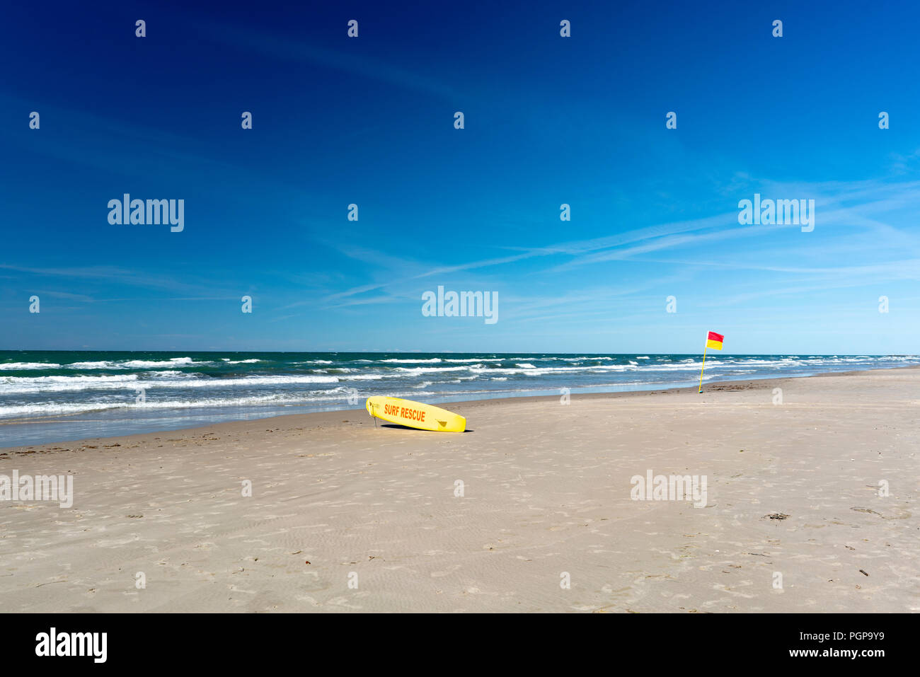 The rescue station at Løkken/ Lokken/ Loekken Beach, Denmark, which is ...