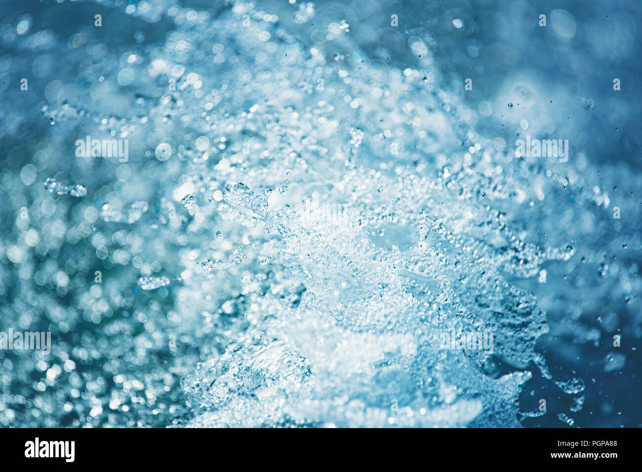 abstract background of water splash Stock Photo - Alamy
