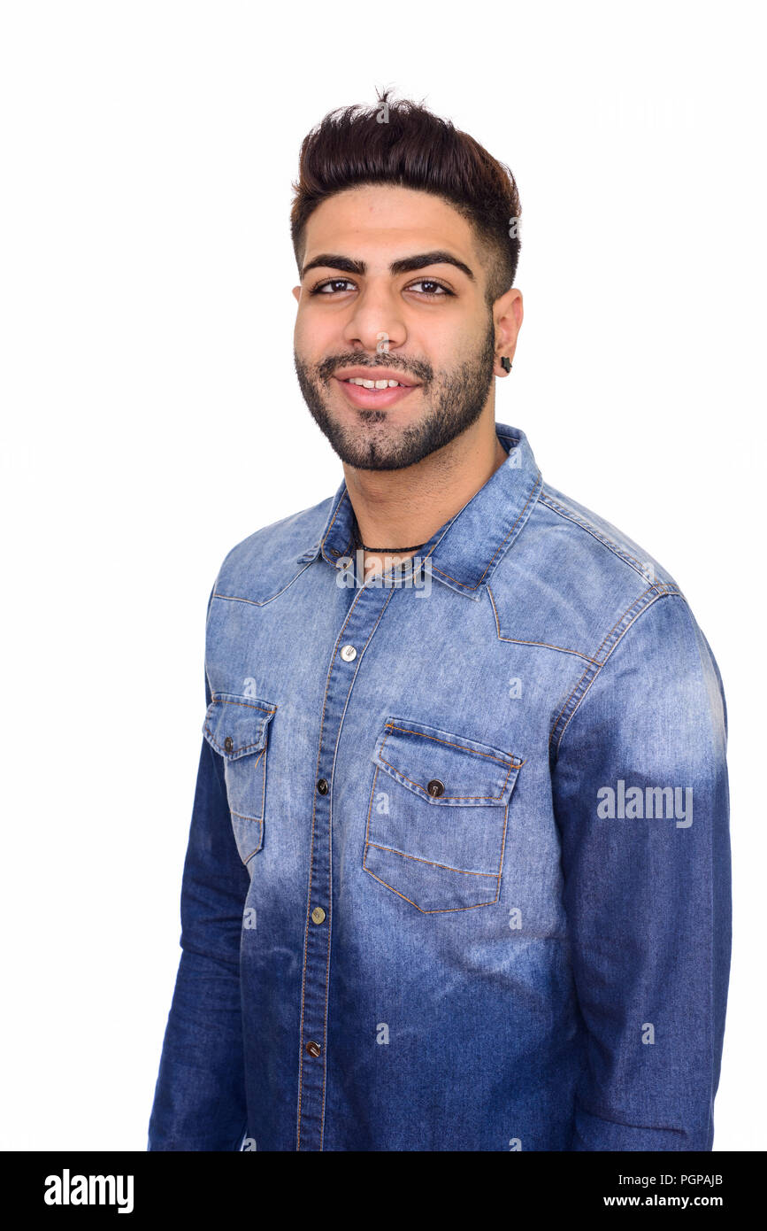 Happy india man hi-res stock photography and images - Alamy