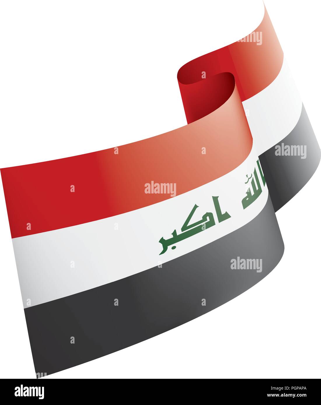 Iraq flag vector hi-res stock photography and images - Alamy