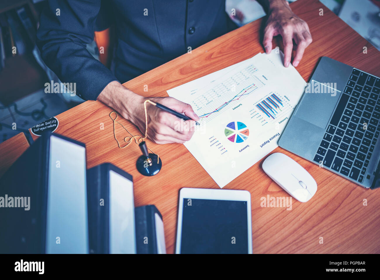 Businessman working hard concept Stock Photo - Alamy