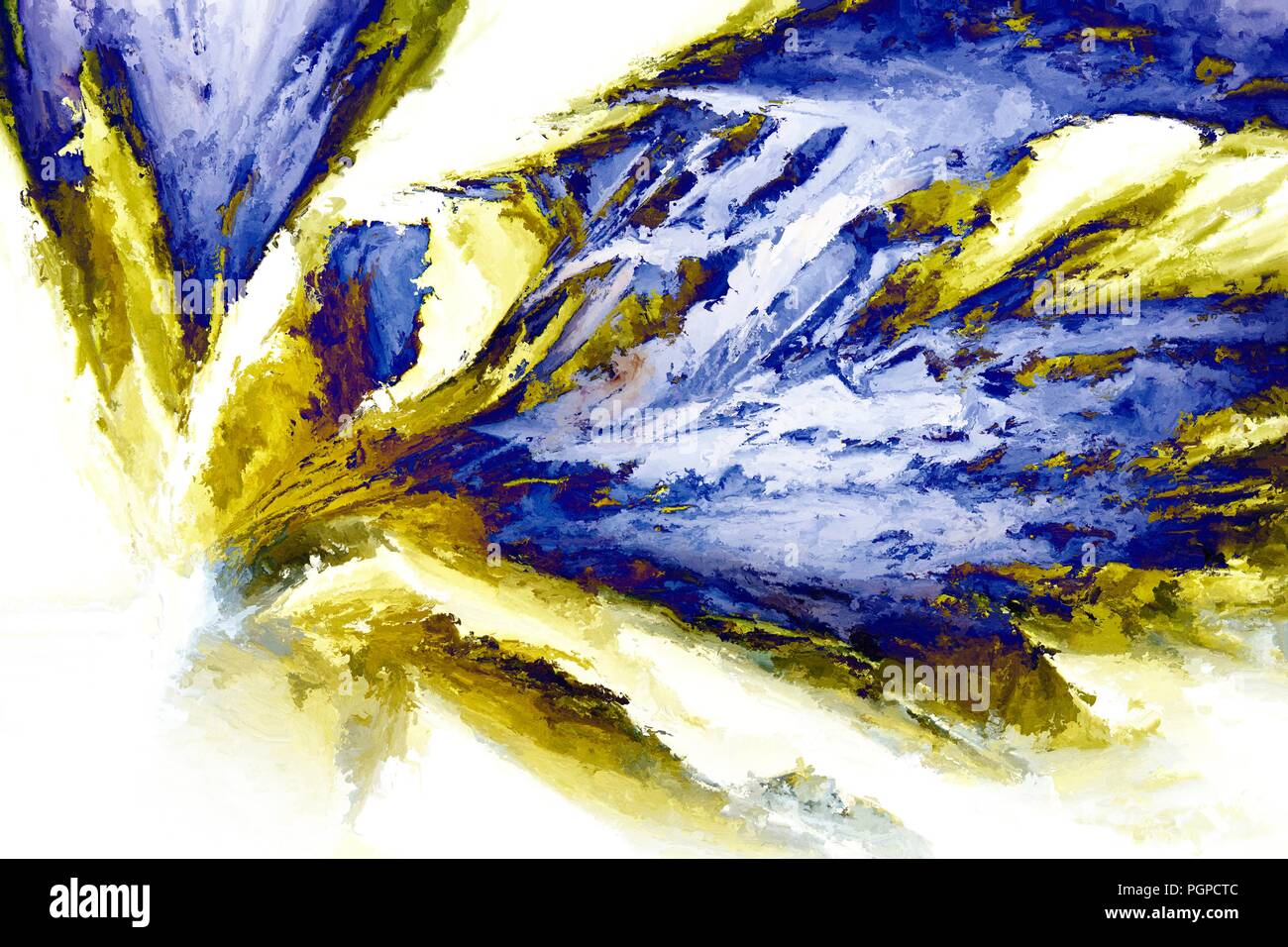 Digital abstract Painting Stock Photo - Alamy