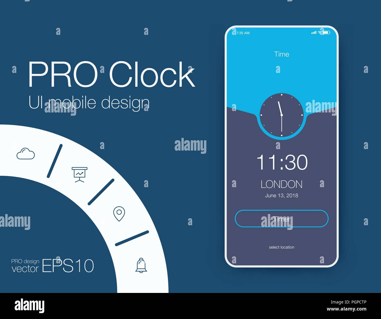 Vector Illustration of screens and web concept. Interface UX, UI GUI ...