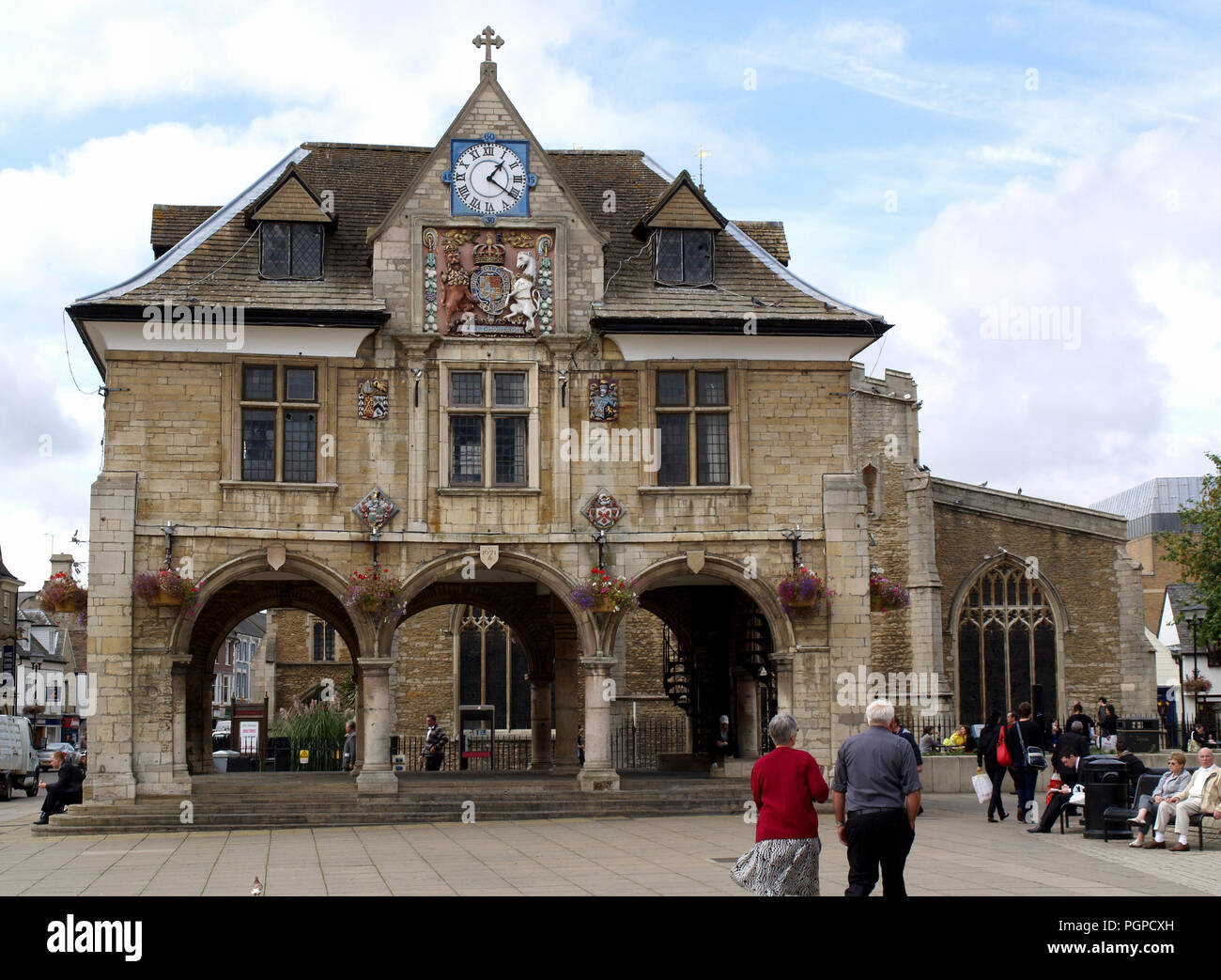 The Buttercross in Peterborough, Cambridgeshire, England, UK Stock ...