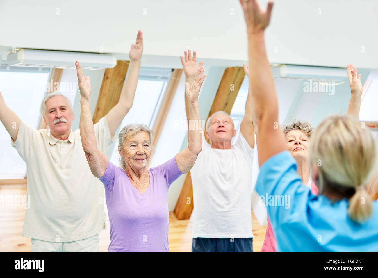 Elderly Group Exercise