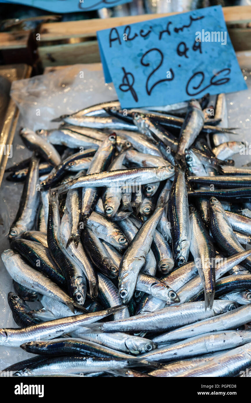 Fish market, Palermo, Sicily Stock Photo - Alamy