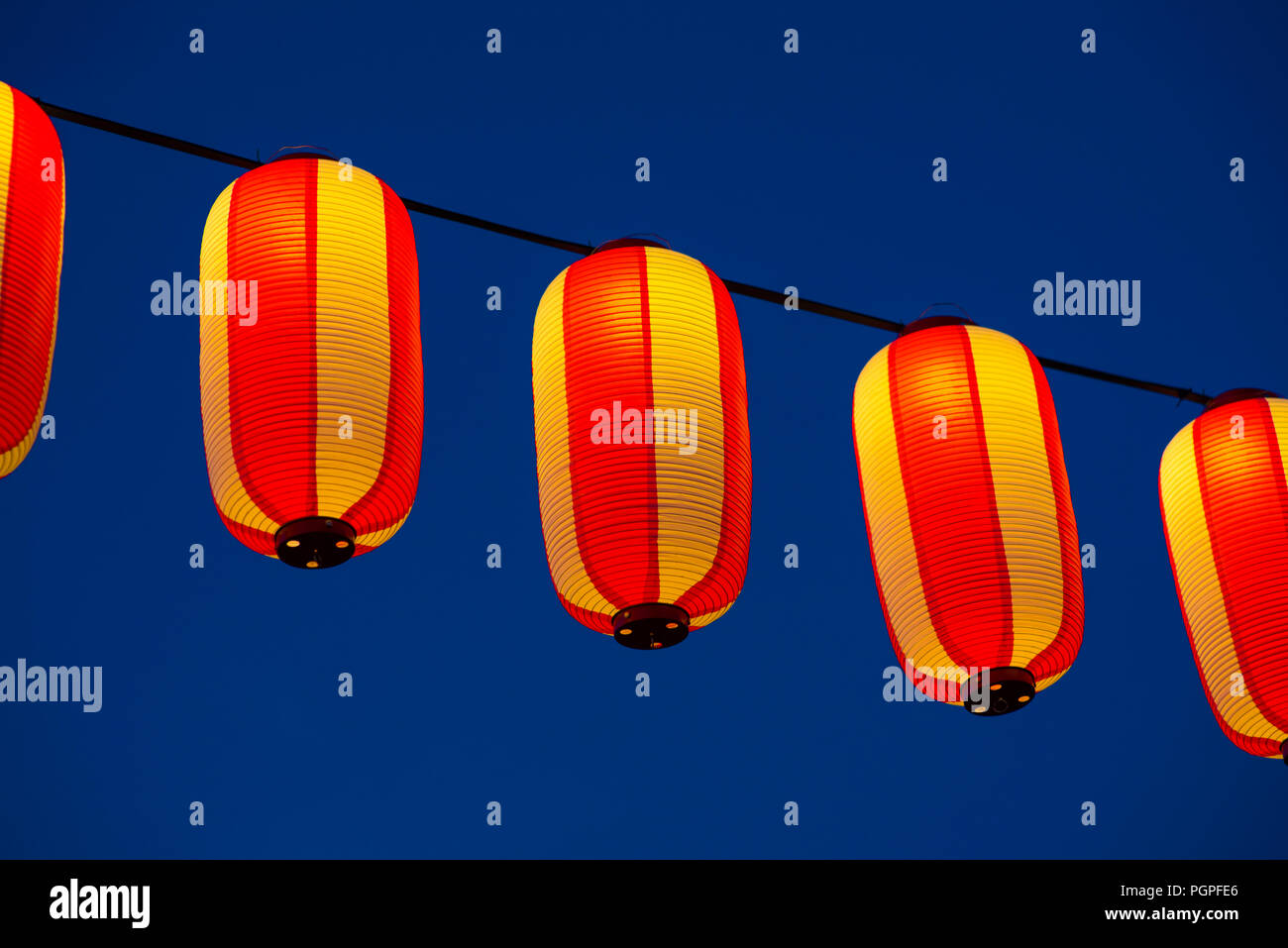 Tokyo lantern festival hi-res stock photography and images - Alamy