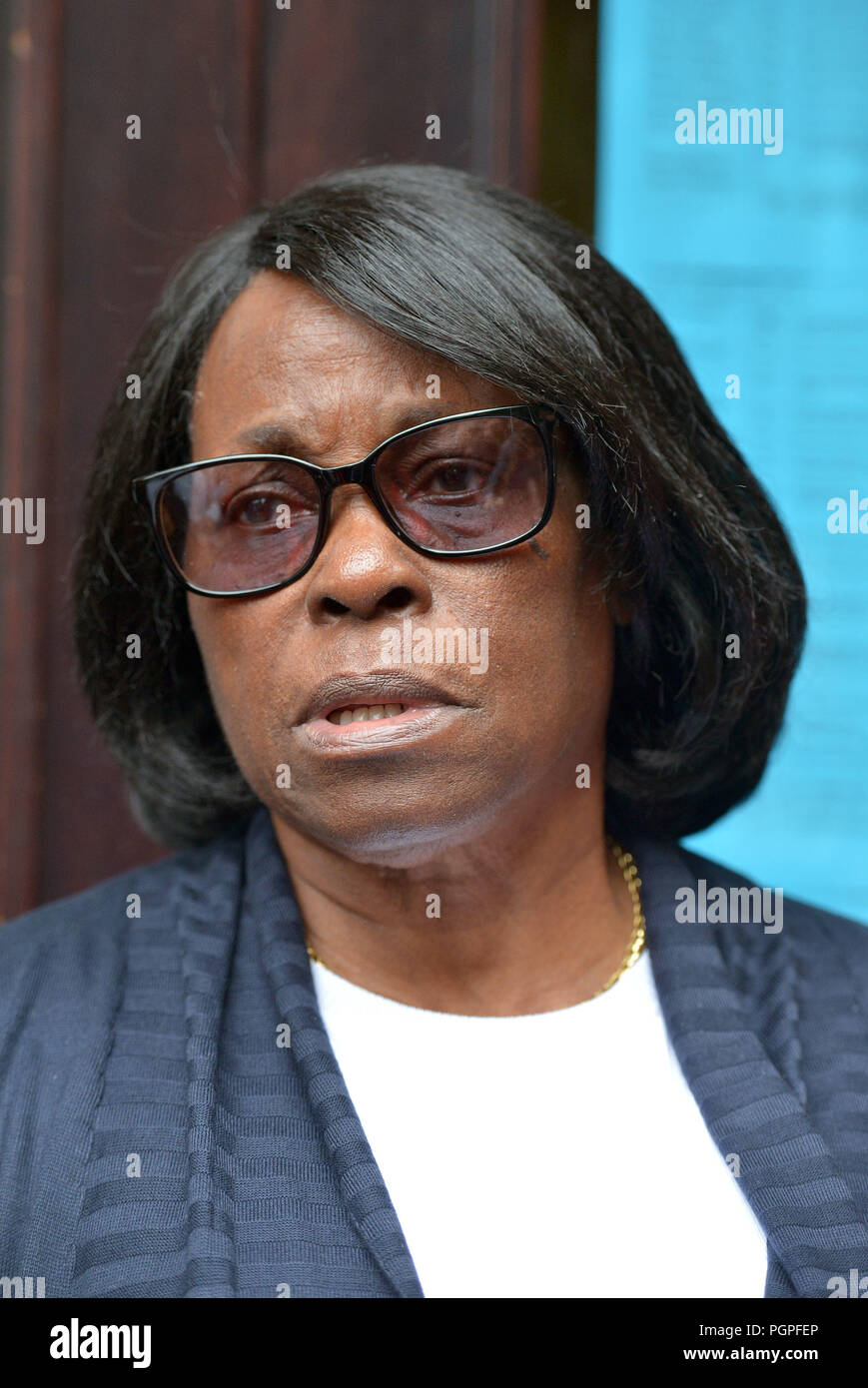 Sentina Bristol, the mother of Windrush man Dexter Bristol who was ...