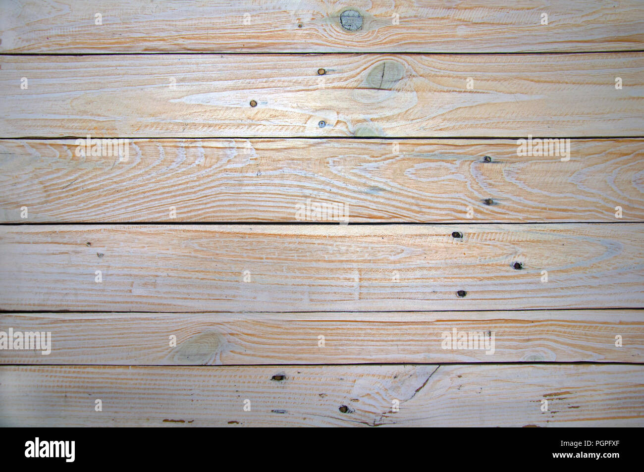 Light white and brown wooden table surface Stock Photo - Alamy