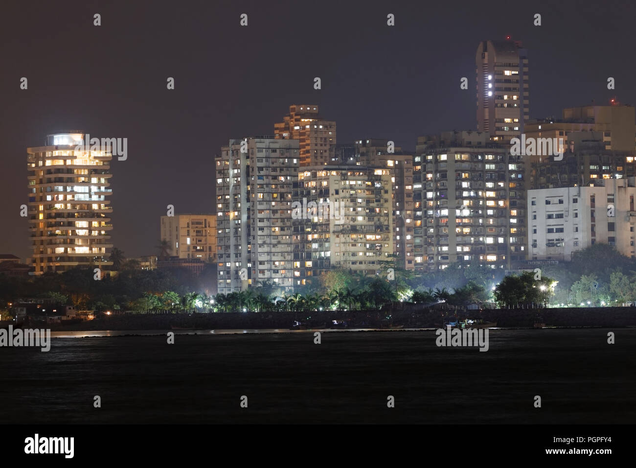 Tall buildings in cuffe parade Colaba in Mumbai, India Stock Photo - Alamy
