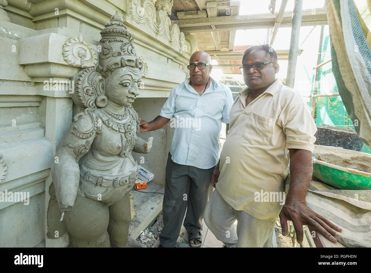 Germany, Berlin. 22nd Aug, 2018. Board member Mr. Krishnamurthy (l) and ...