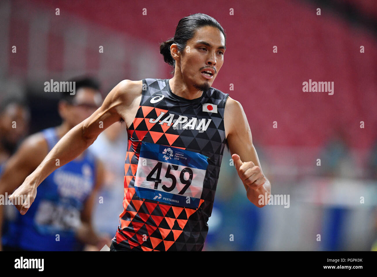 Jakarta, Indonesia. Credit: MATSUO. 27th Aug, 2018. Takatoshi Abe (JPN ...