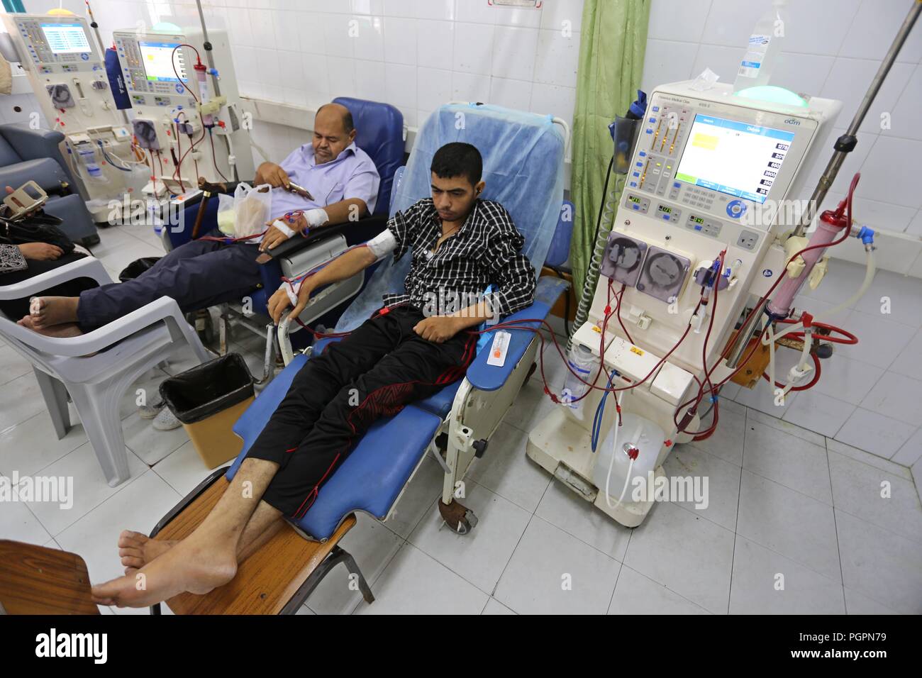 Patients during dialysis hi-res stock photography and images - Alamy