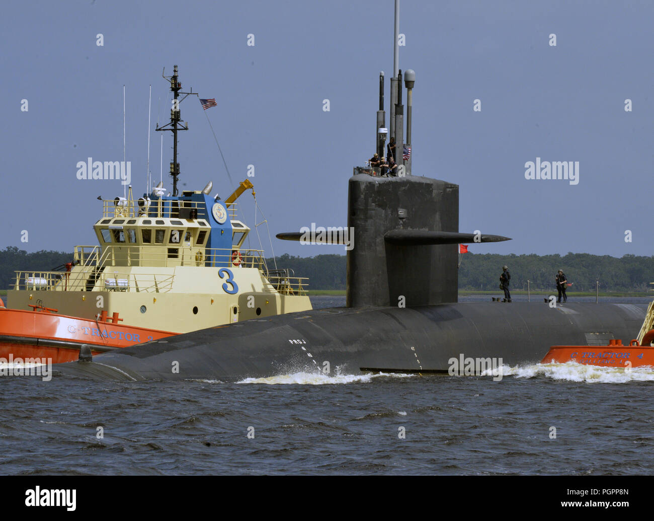 Naval submarine base kings bay hi-res stock photography and images - Alamy