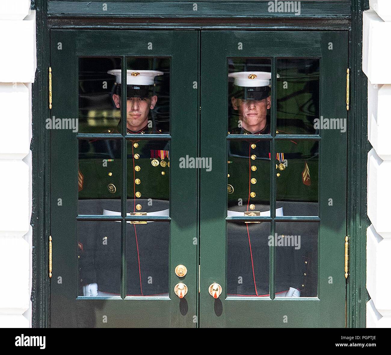 Washington, District of Columbia, USA. 27th Aug, 2018. U.S. Marines ...