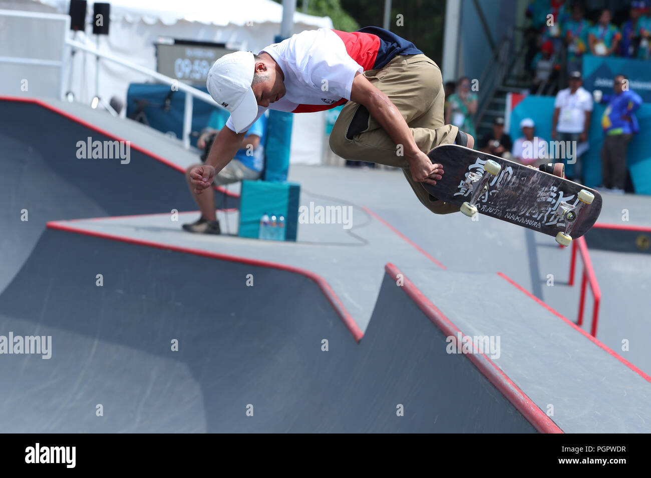 Palembang, Indonesia. 28th Aug, 2018. Kensuke Sasaoka (JPN ...