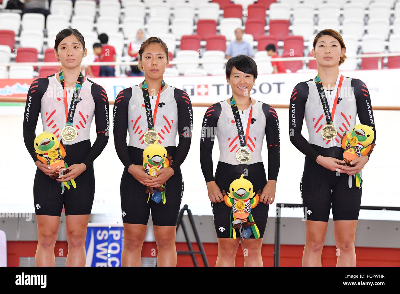 Jakarta, Indonesia. Credit: MATSUO. 28th Aug, 2018. Japan team group ...