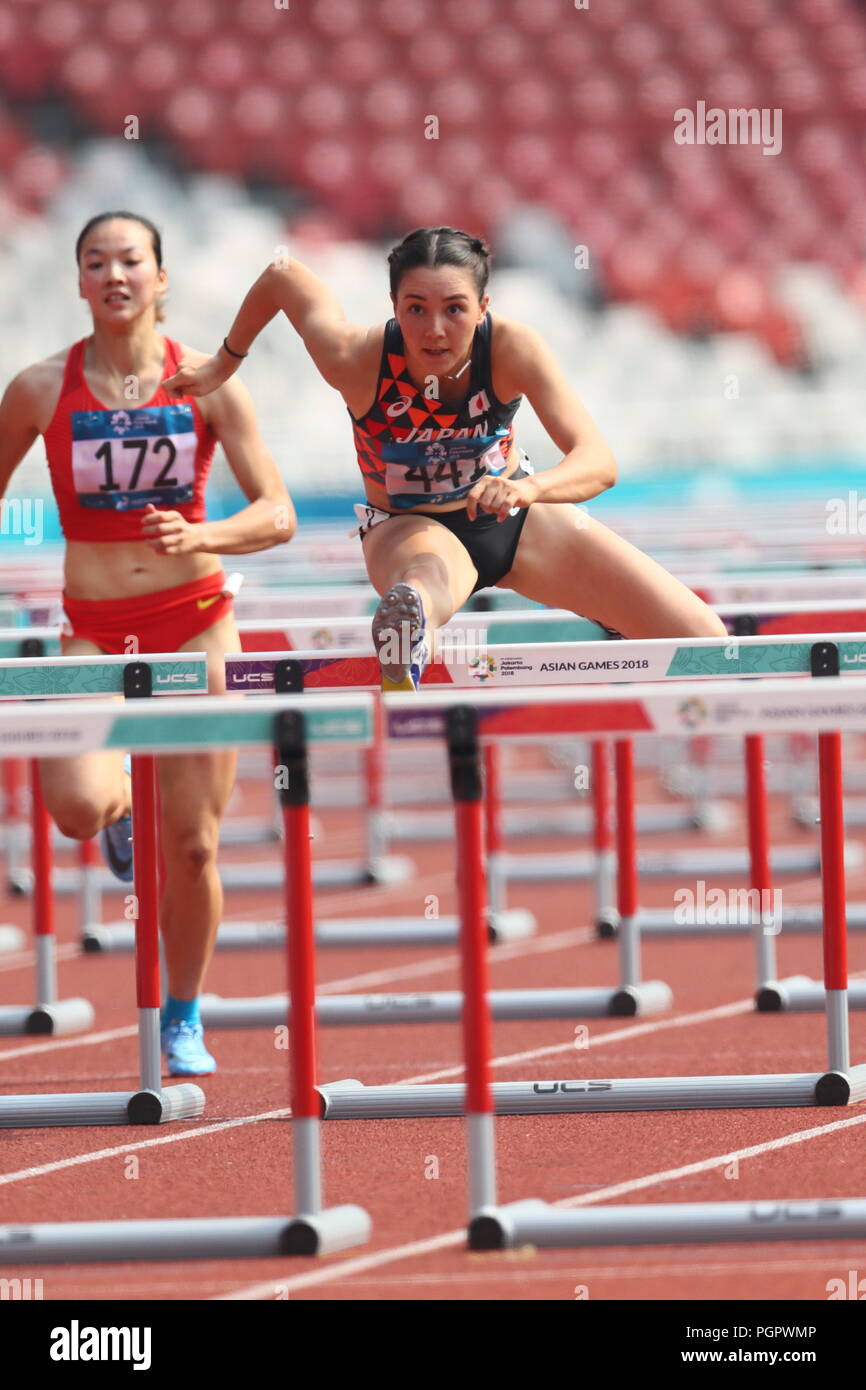 Jakarta, Indonesia. 28th Aug, 2018. Meg Hemphill (JPN) Athletics ...