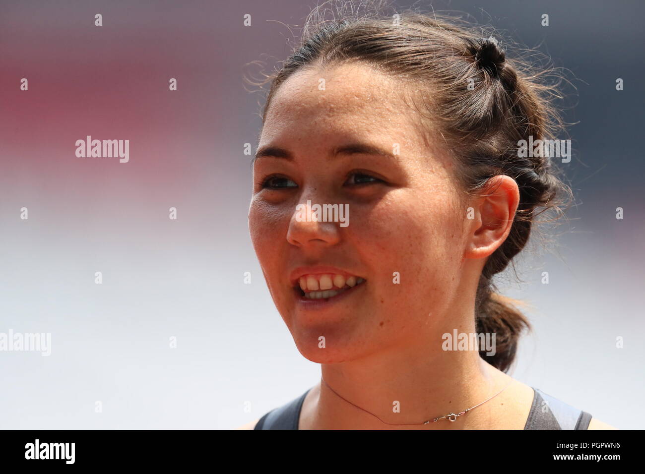 Jakarta, Indonesia. 28th Aug, 2018. Meg Hemphill (JPN) Athletics ...