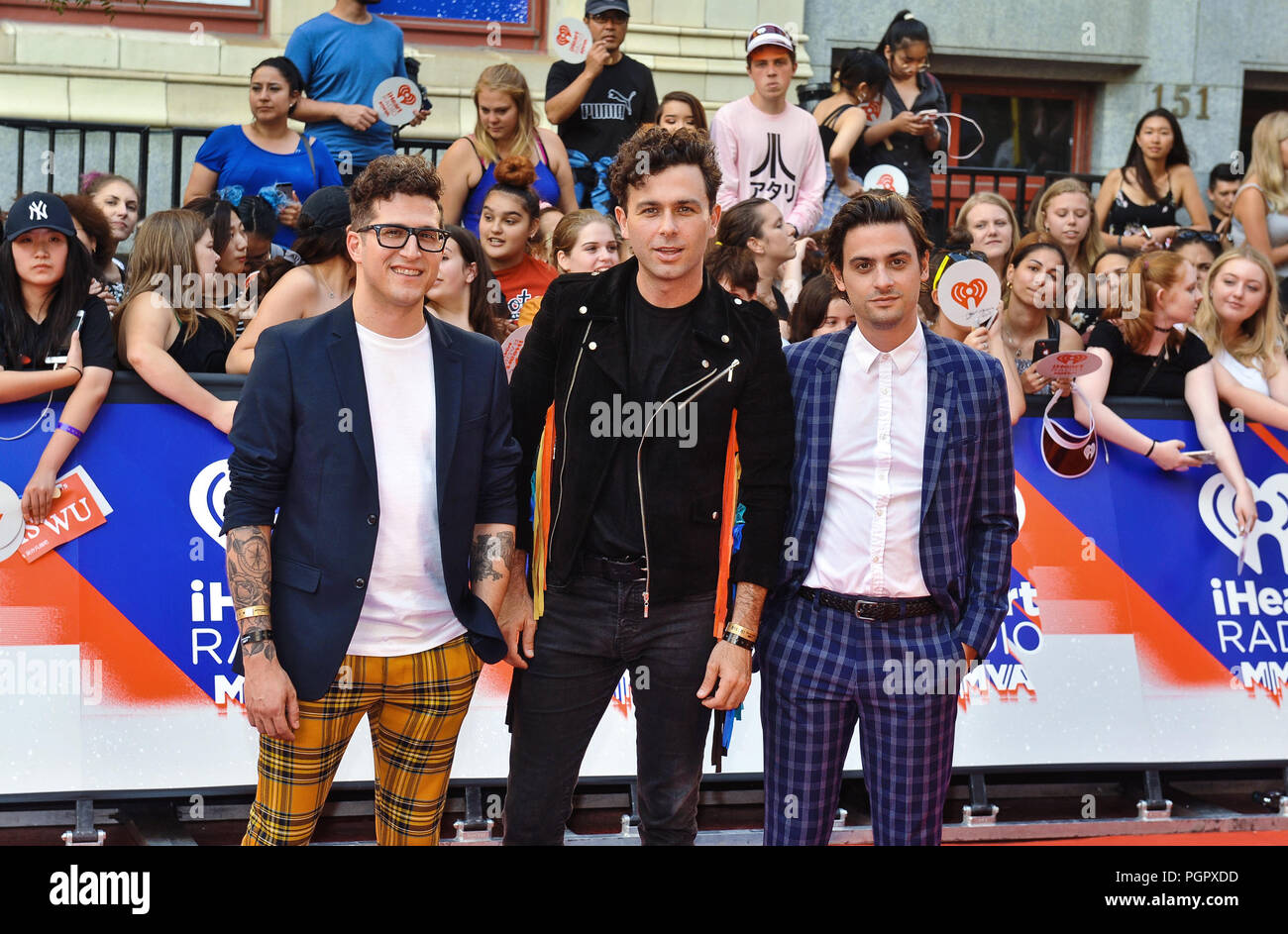 Toronto, Ontario, Canada. 26th Aug, 2018. Anthony Carone, Max Kerman ...