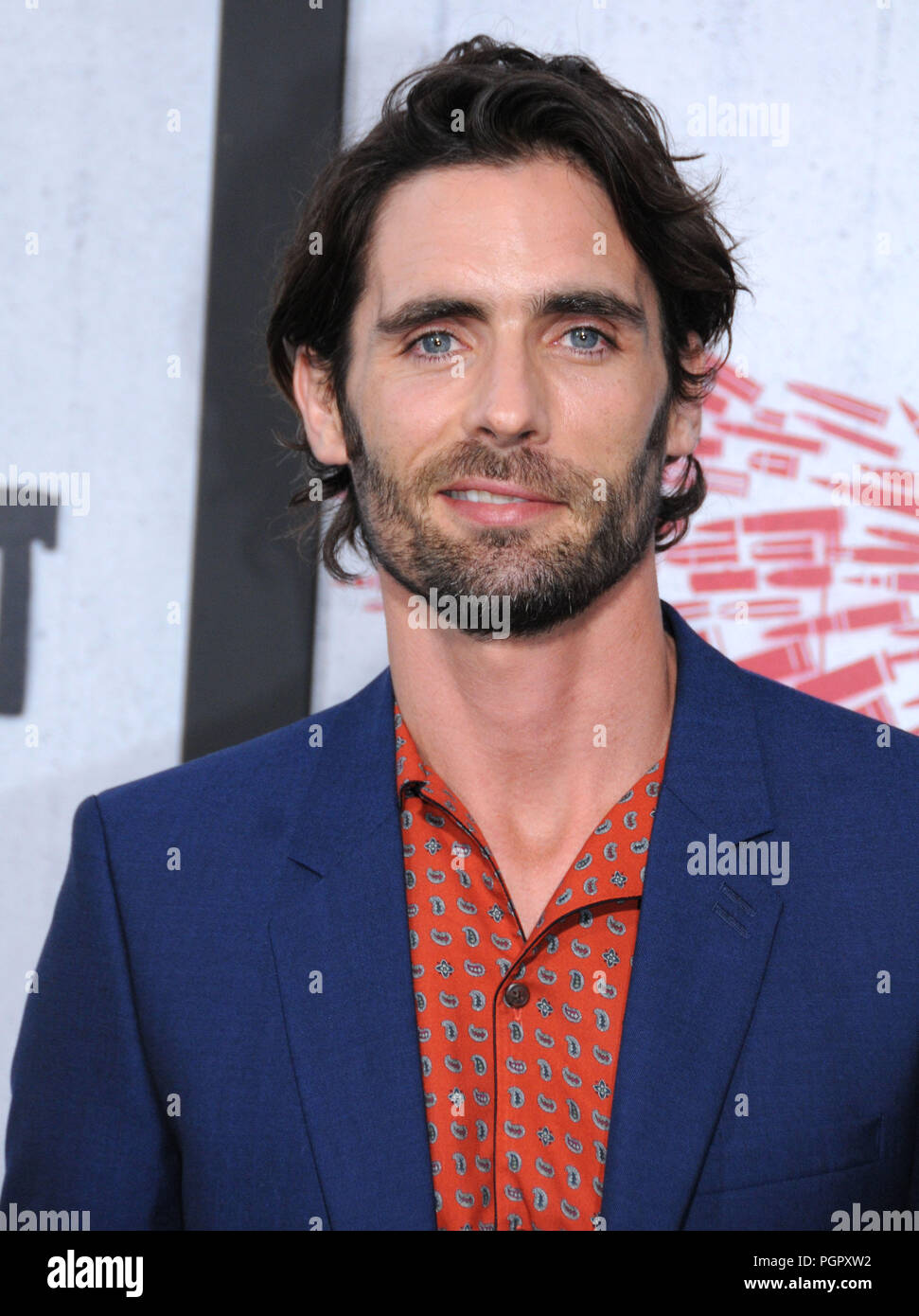 Los Angeles, USA. 28th Aug 2018. Musician/actor Tyson Ritter attends ...
