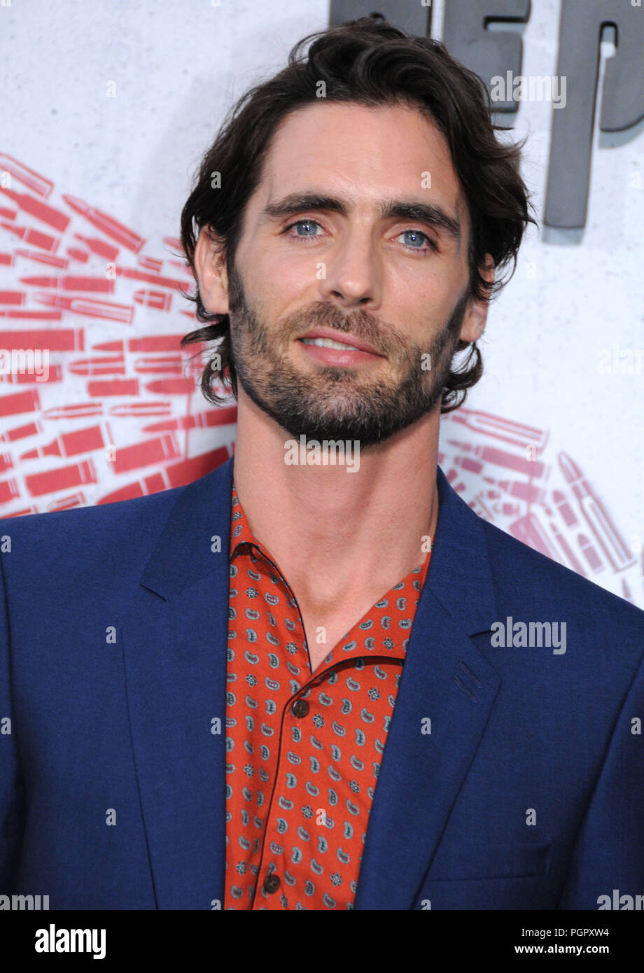 Los Angeles, USA. 28th Aug 2018. Musician/actor Tyson Ritter attends ...