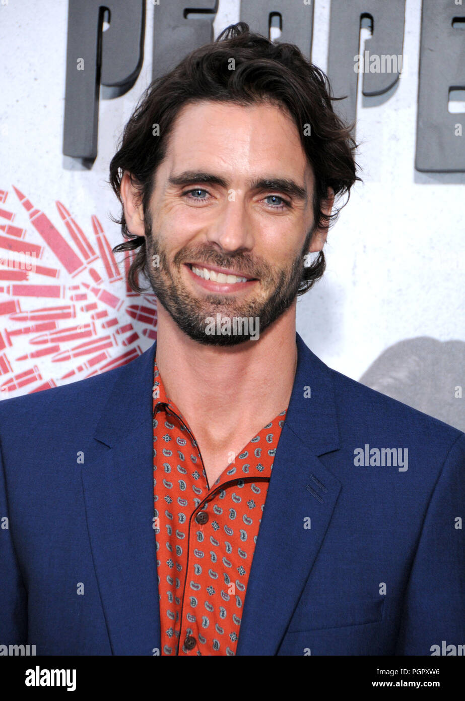 Los Angeles, USA. 28th Aug 2018. Musician/actor Tyson Ritter attends ...