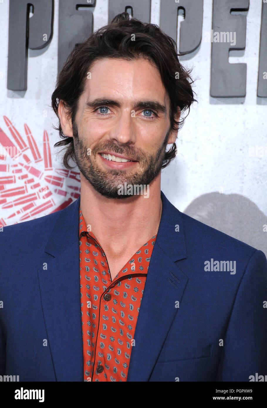 Los Angeles, USA. 28th Aug 2018. Musician/actor Tyson Ritter attends ...