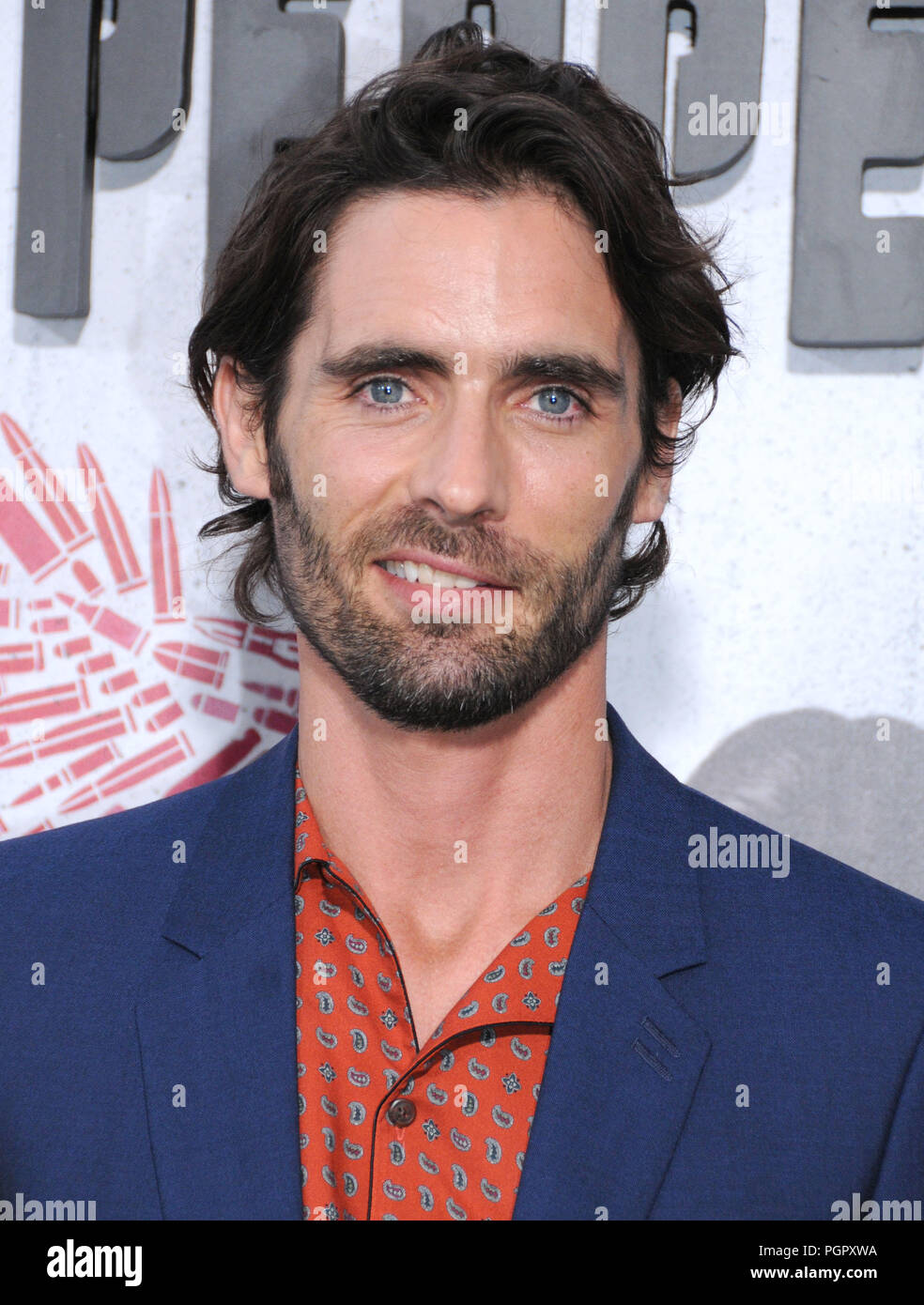 Los Angeles, USA. 28th Aug 2018. Musician/actor Tyson Ritter attends ...