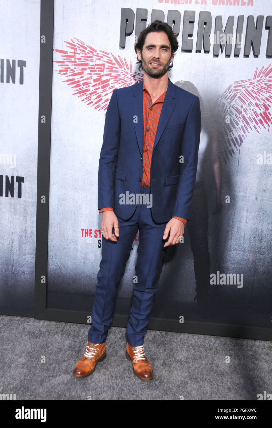 Los Angeles, USA. 28th Aug 2018. Musician/actor Tyson Ritter attends ...