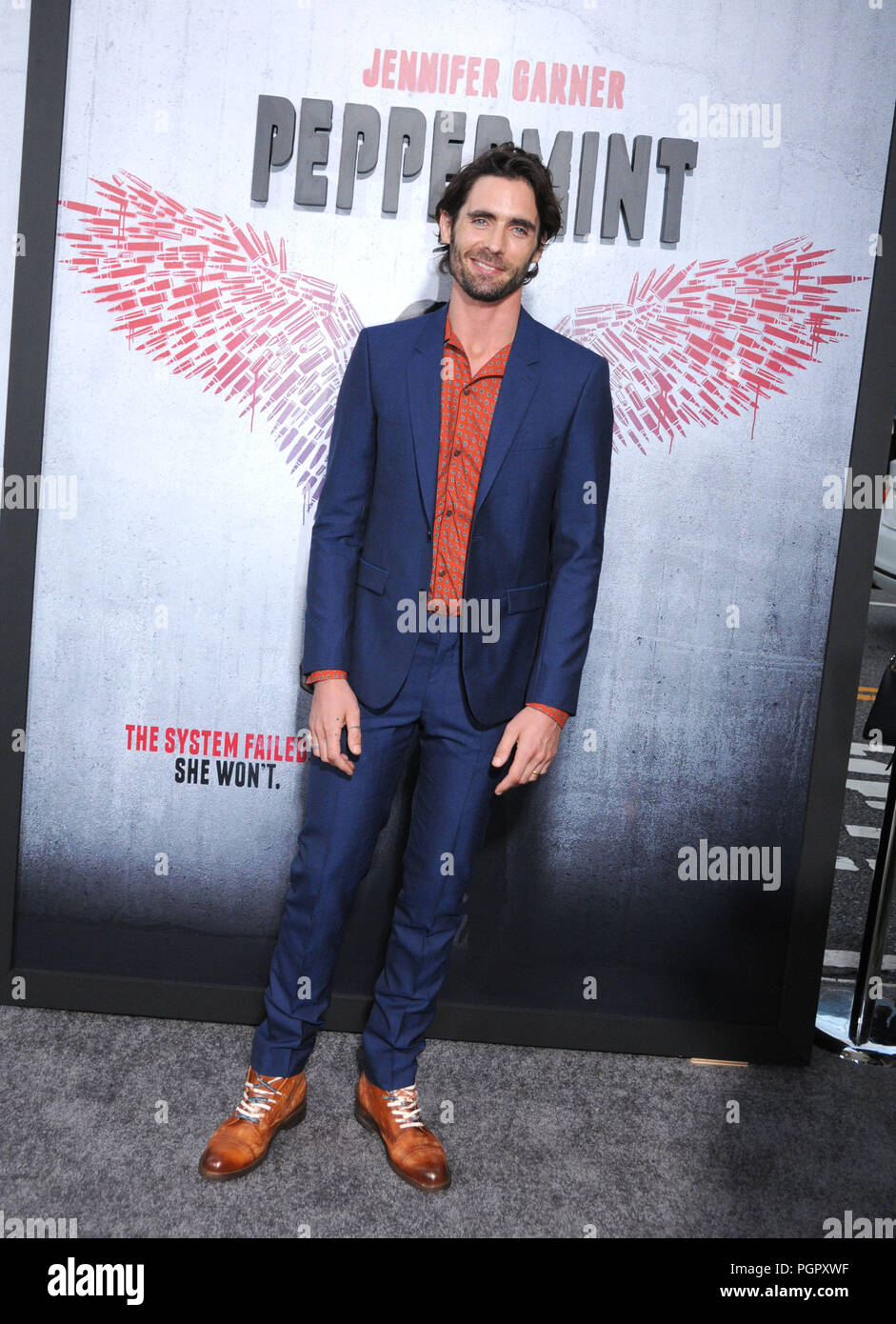 Los Angeles, USA. 28th Aug 2018. Musician/actor Tyson Ritter attends ...