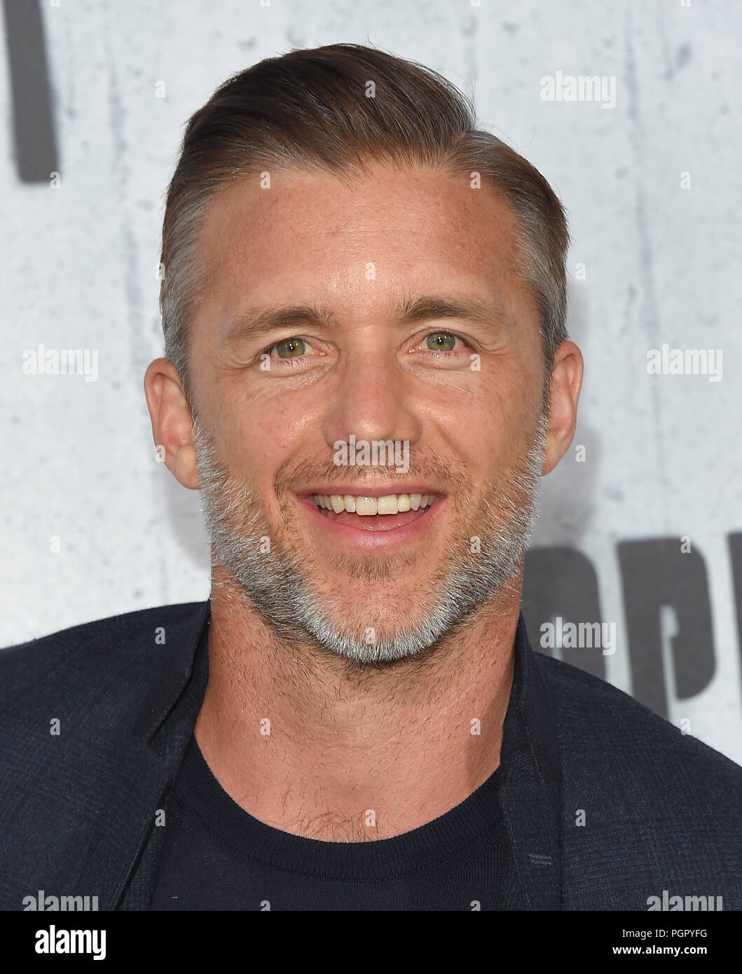 Hollywood, California, USA. 28th Aug, 2018. Jeff Hephner arrives for ...